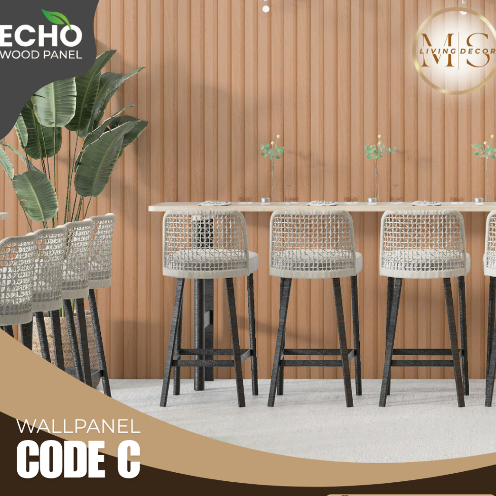 Jual WALL PANEL WPC / KISI KISI WALLPANEL / WPC PANEL ECHO KODE C ...