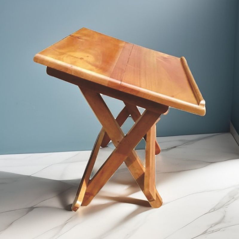 Jual Meja Lipat Portable Kayu Rehal Miring Al-Qur'an Meja Ngaji Kitab ...