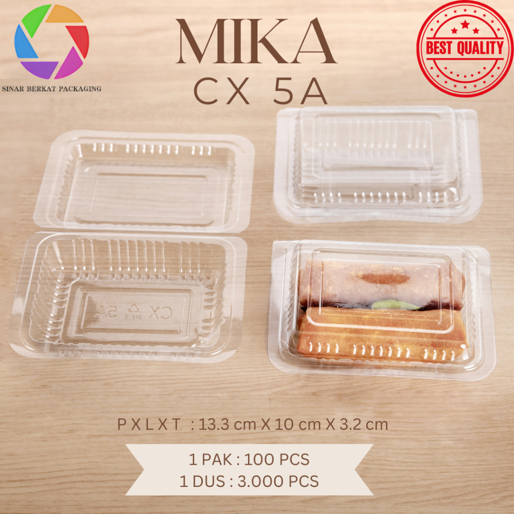 Jual Mika Kue CX 5A Tebal / Mika Box CX 5A Tebal | Shopee Indonesia