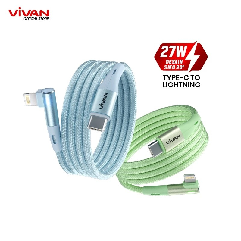Jual VIVAN Kabel Data Gaming iPhone Type C to Lightning BWCL100 Fast ...
