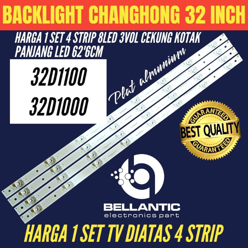 Jual BACKLIGHT TV LED CHANGHONG 32 INCH 32D1100- 32D1000 BACKLIGHT TV LED CHANGHONG 32 INCH ...
