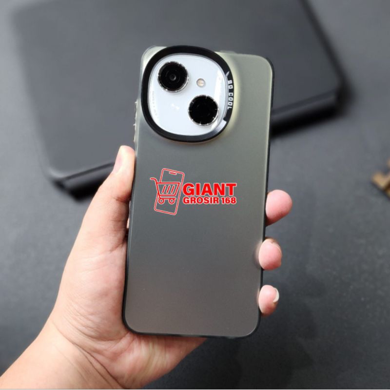 Jual Tecno Spark GO 1 Silikon Case Imd Polycarbon Hard PC Case Hologram ...