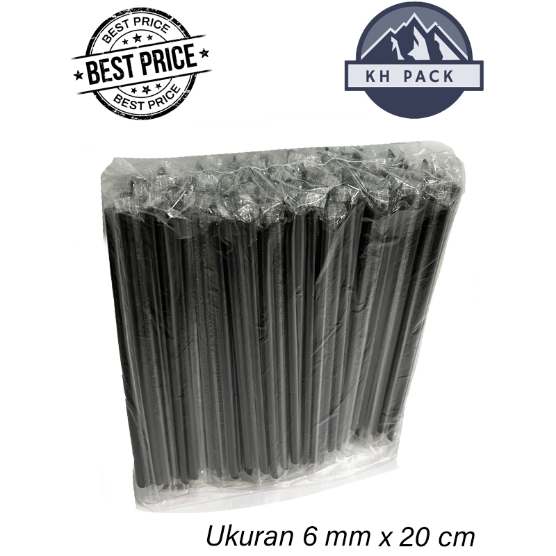 Jual SEDOTAN STERIL 6MM x 20CM /12MM X 21CM SEDOTAN BOBA ADA BUNGKUSANNYA | Shopee Indonesia