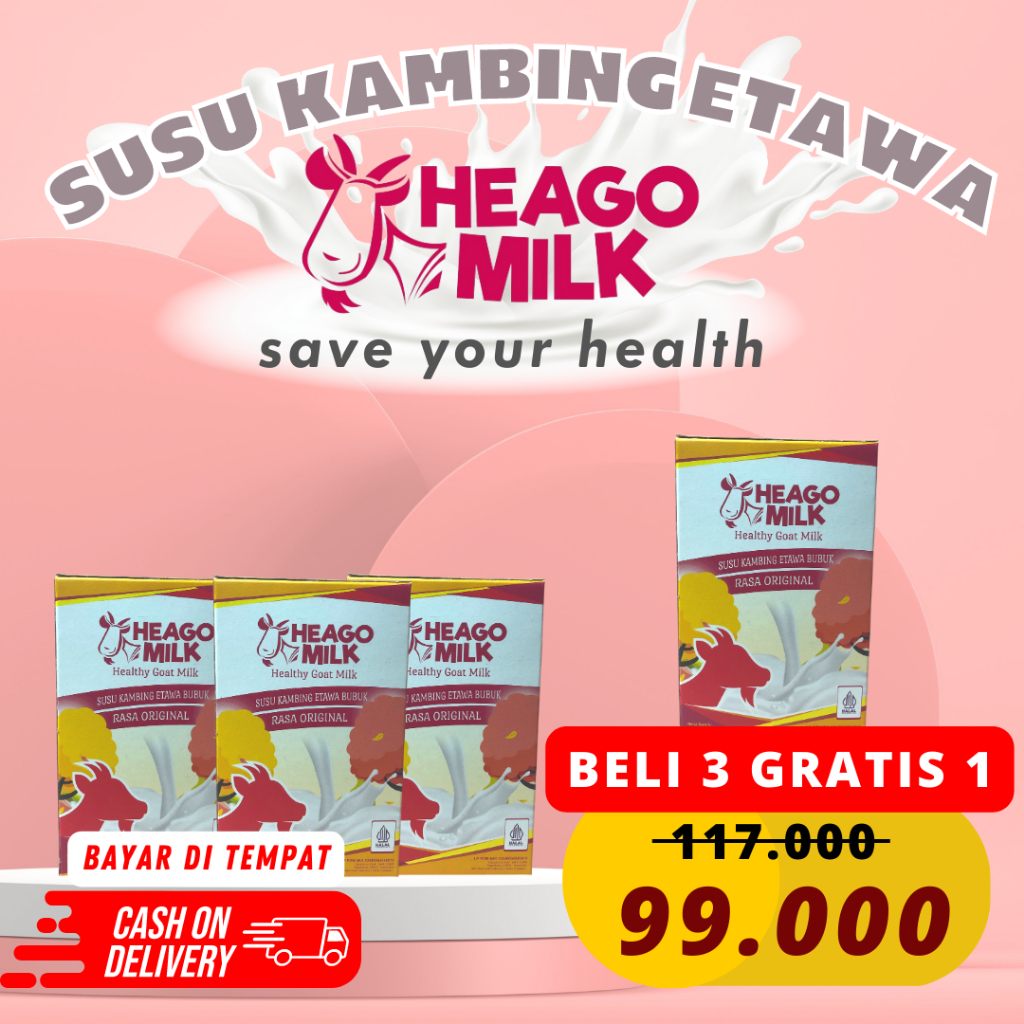 Jual Susu Kambing Rasa Original Legakan Sendi dan Pernapasan - 4 Box ...