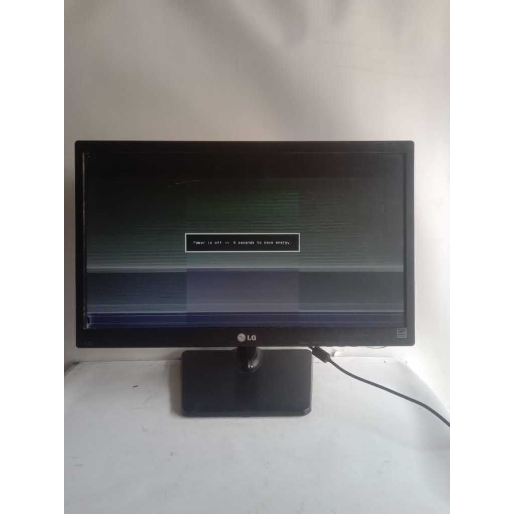 Jual lcd monitor lg 20m37a 20inch kondisi minus layar bhayang pecah ...