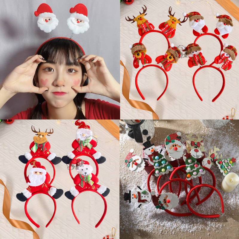 Jual BANDO MERRY CHRISTMAS / BANDO NATAL SANTA / BANDO NATAL | Shopee ...