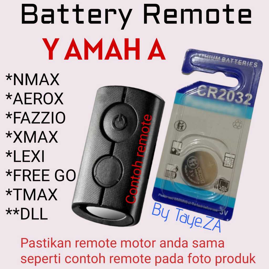 Jual Battery Baterai Batrai Batre Untuk Remote Remot Keyless Keyles ...