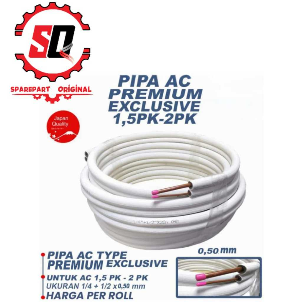 Jual PIPA AC PREMIUM EXCLUSIVE 30 METER / 1 ROLL SEMUA MEREK AC ...