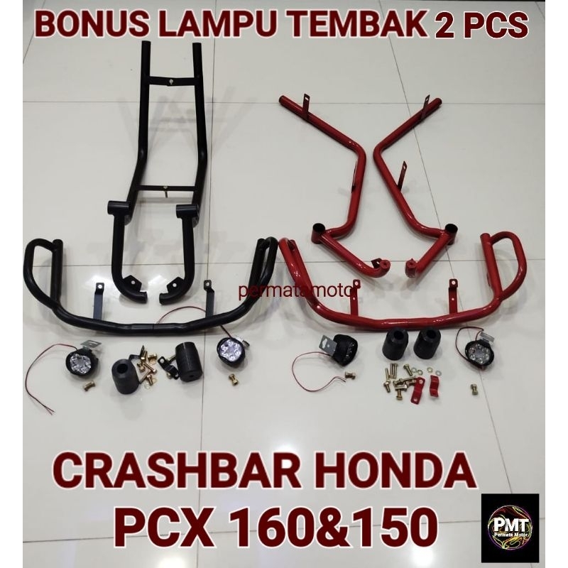Jual Crasbar Tubular Honda PCX 150 160 Frame Guard Pelindung Body PCX ...
