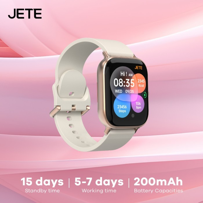 Jual JETE Venus Smartwatch Amoled 1.75" SpO2 Bluetooth IP67 with 100 ...