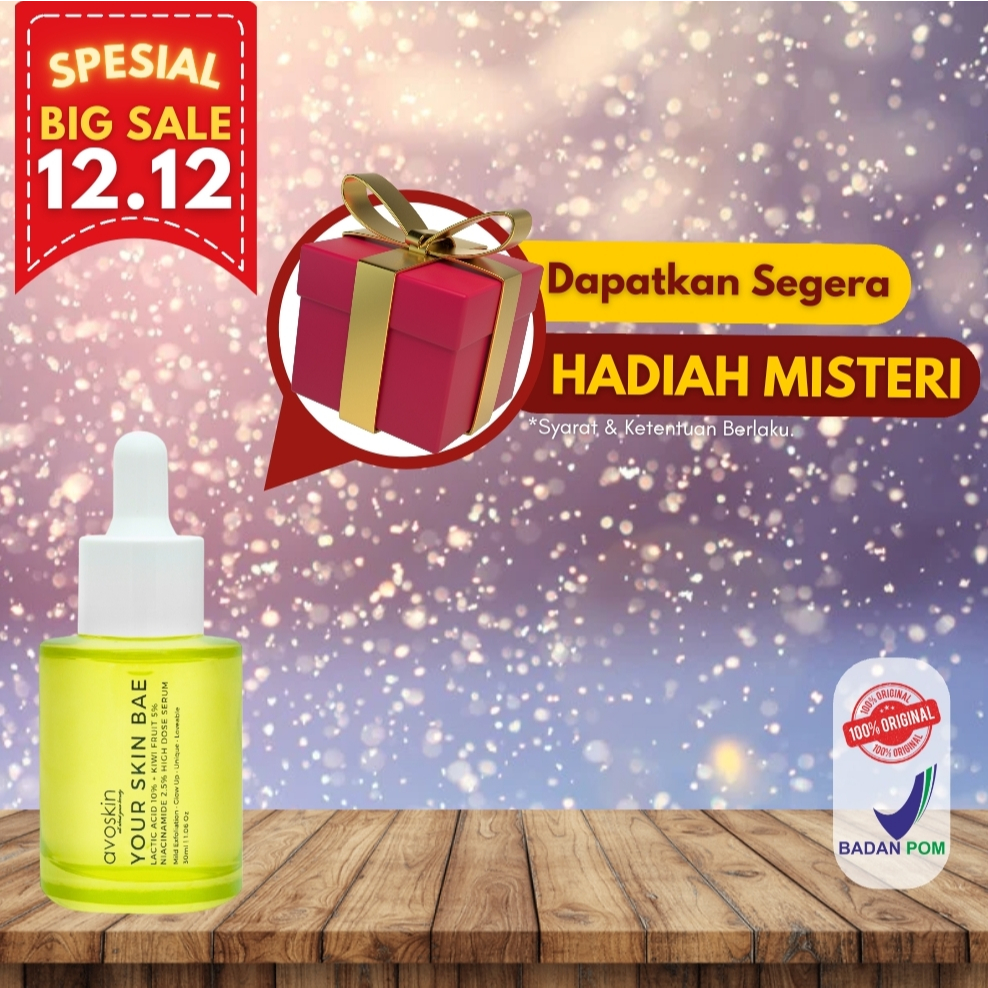 Jual AVOSKIN - Your Skin Bae - Lactic Acid Serum / Serum Wajah / Serum ...