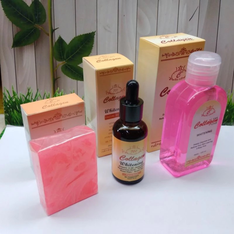 Jual Paket Collagen ( Sabun+Toner+Serum) | Shopee Indonesia