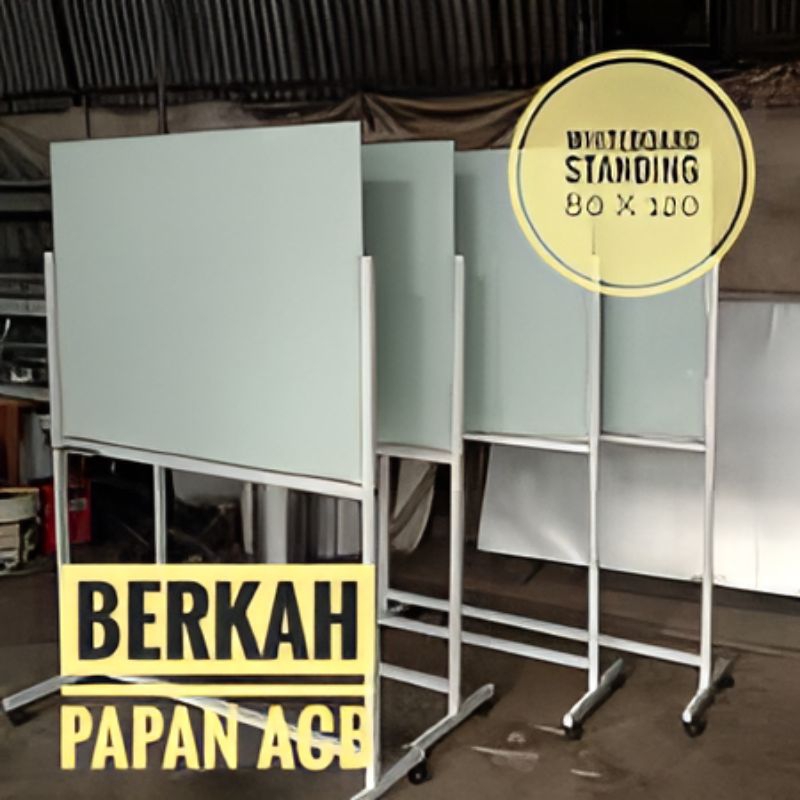 Jual Whiteboard Standing / Papan Tulis Stand 80 x 120 cm | Shopee Indonesia
