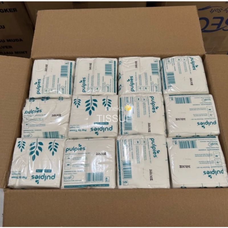 Jual Tissue Pop Up Multipurpose 150s PULPIES per dus (60 packs ...