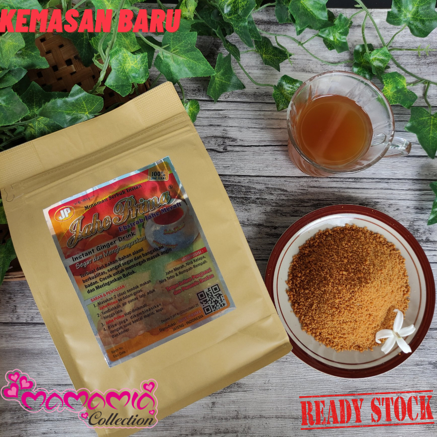 Jual Bubuk Jahe Merah Gula Jawa instan 1kg Jahe Prima kemasan 1kg ...