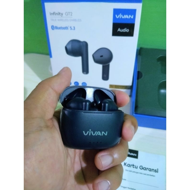 Jual TWS Vivan Infinity GT2 Earphone Headset | Shopee Indonesia