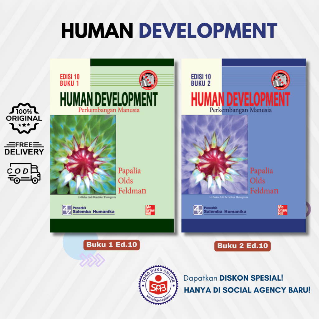 Jual Human Development Perkembangan Manusia - Papalia Olds Feldman ...
