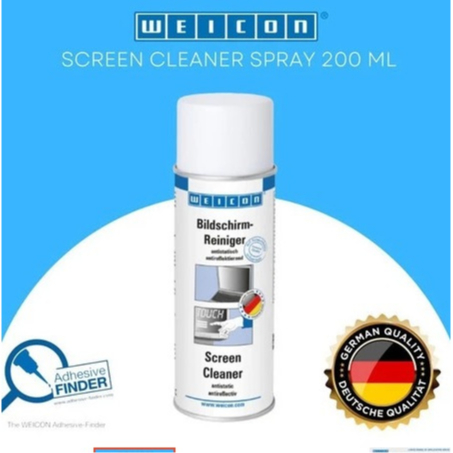Jual Weicon Screen Cleaner Spray 200 ml Pembersih Layar Khusus TV HP ...