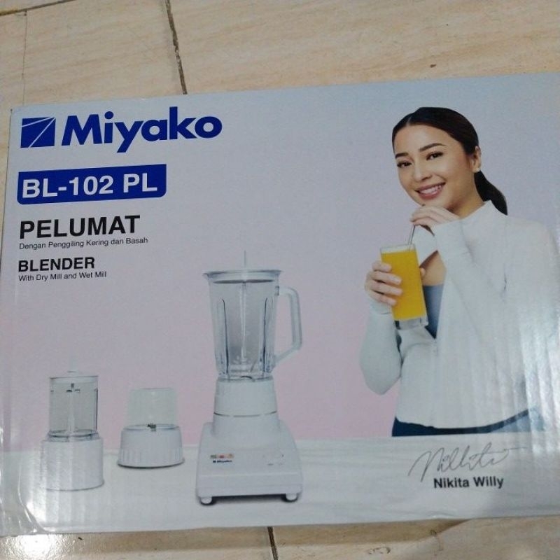 Jual Blender miyako bl 102 pl 3in1 plastik | Shopee Indonesia
