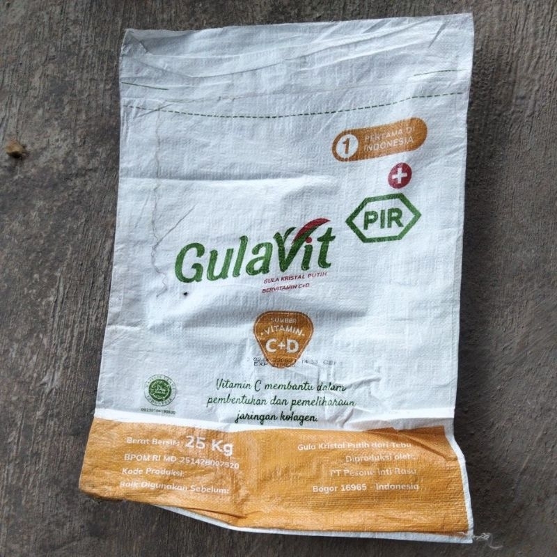 Jual karung gula vit 25 KG | Shopee Indonesia