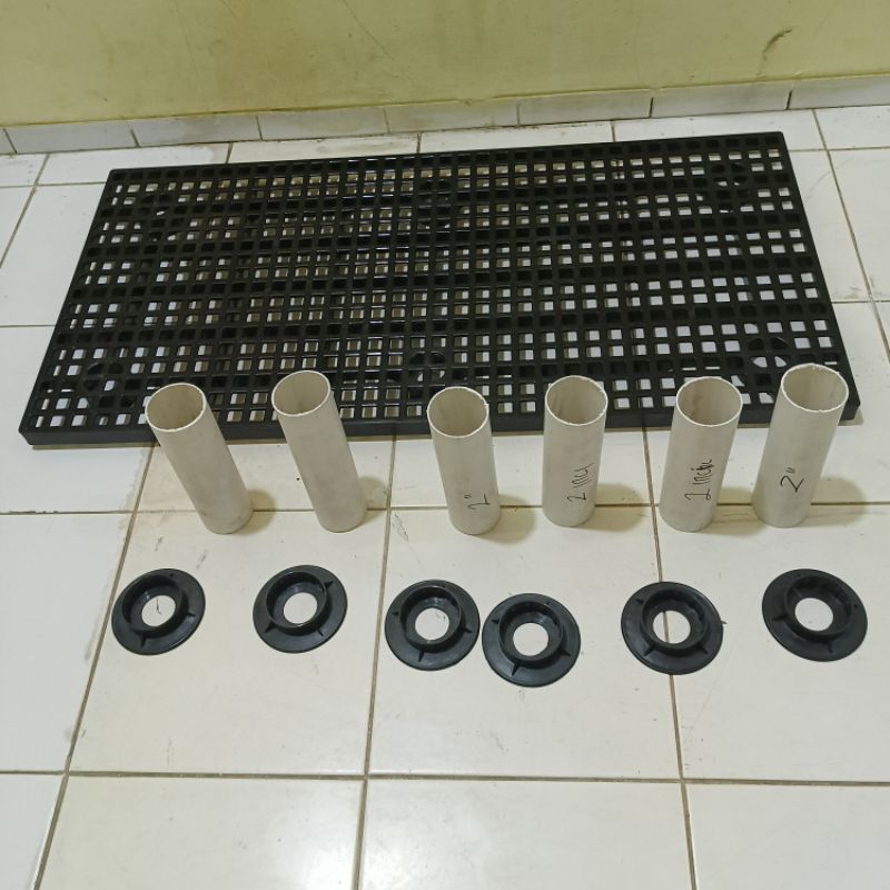 Jual slat lantai hitam plastik 50x100cm ram plastik alas palet tatakan domba kambing ayam ...