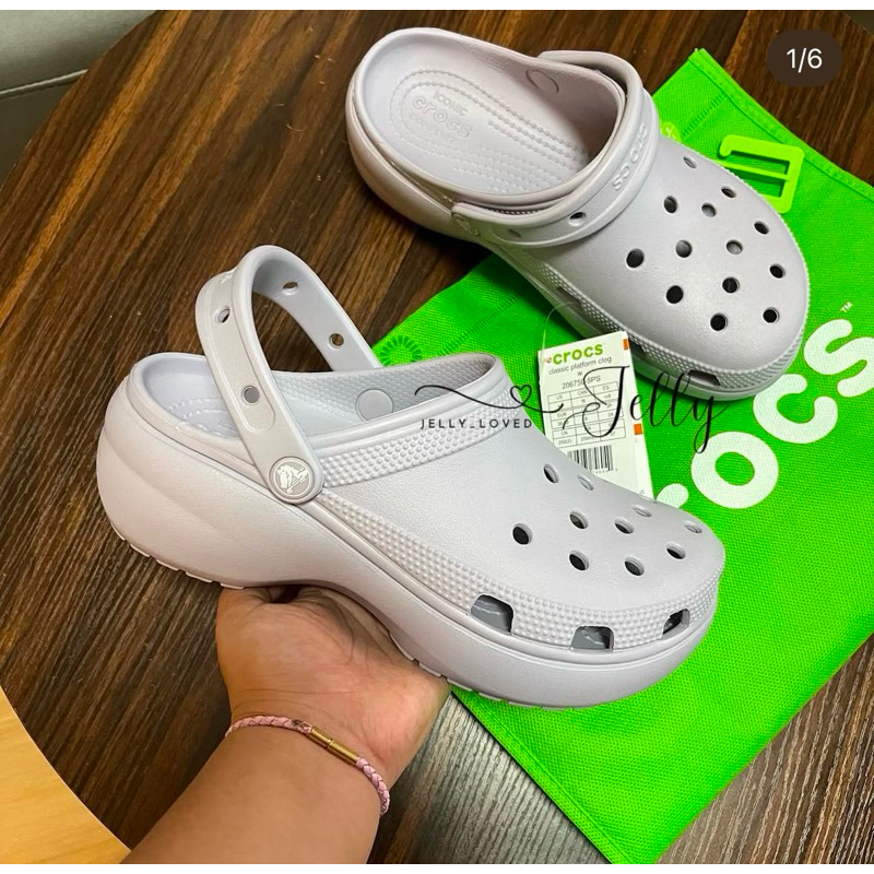 Jual crocs classic platform | Shopee Indonesia
