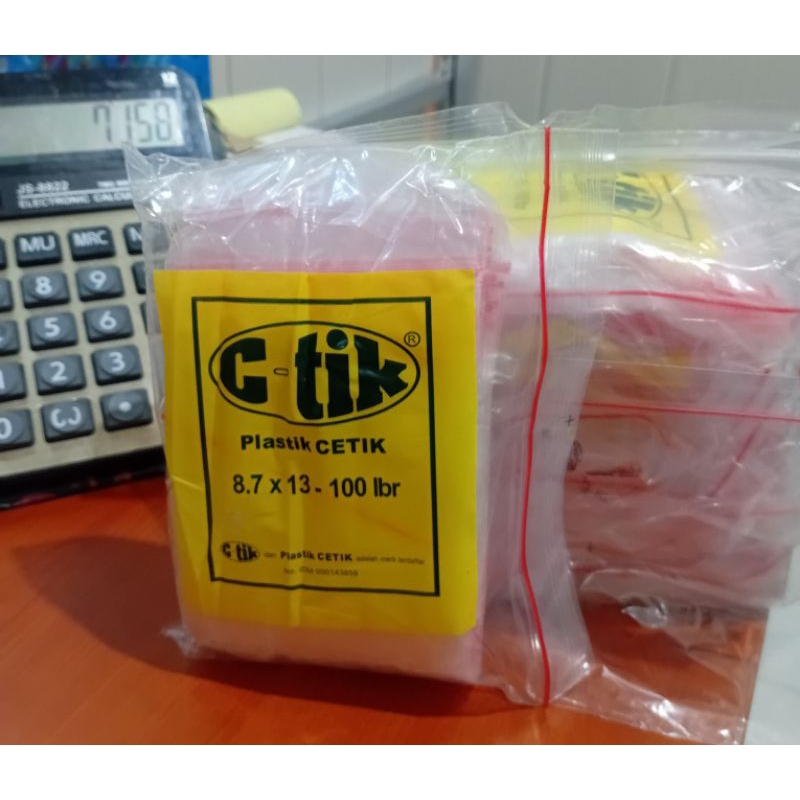 Jual C-tik Plastik Cetik 8.7x1e (10x100lbr) | Shopee Indonesia