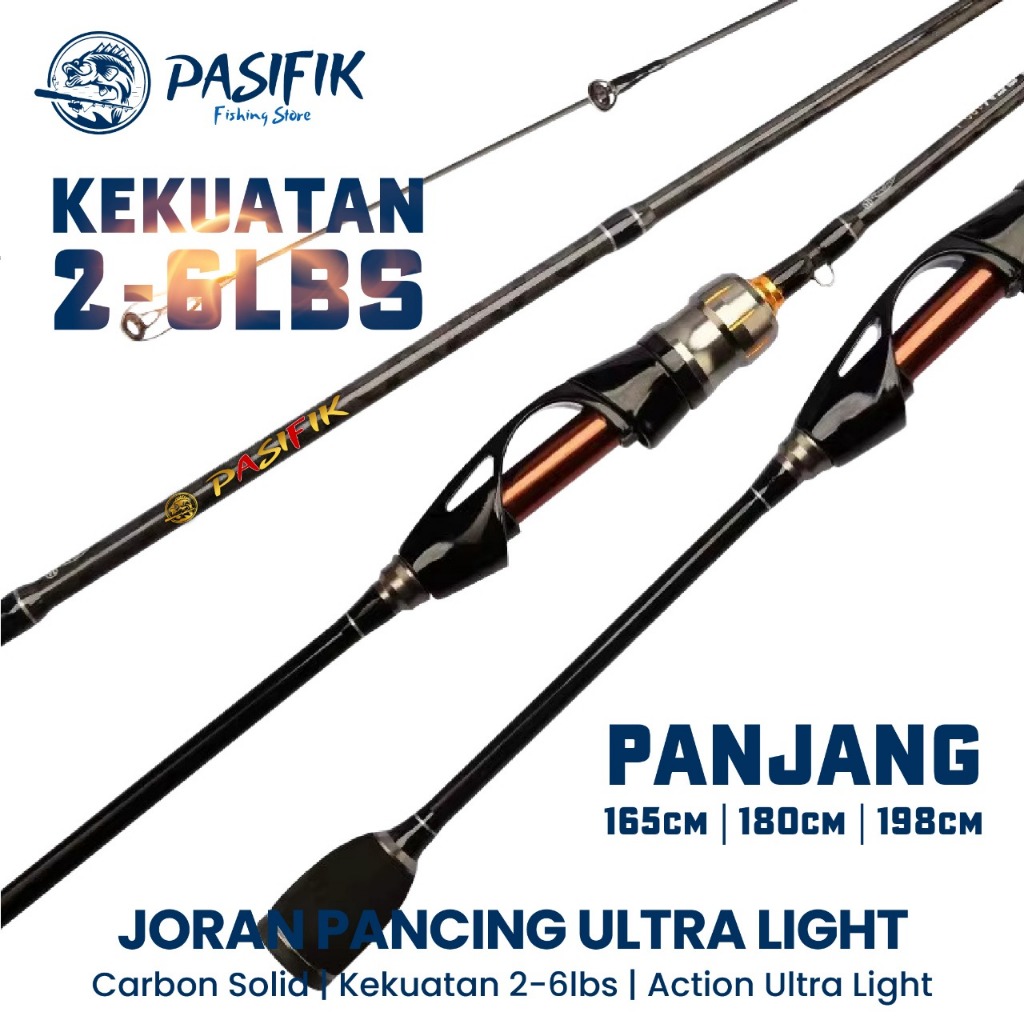 Jual Pusat Alat Pancing - Joran Pancing Lure Golden Model Spinning Action Light Joran Super ...