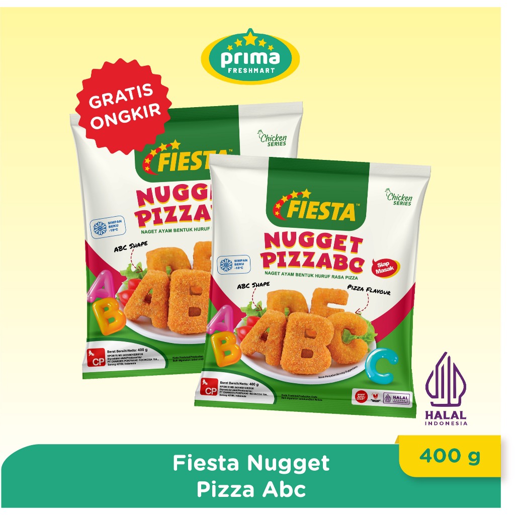 Jual Fiesta Nugget Pizza Abc 400 Gr | Shopee Indonesia