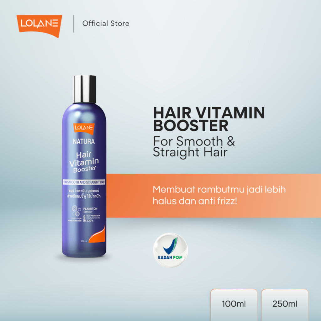 Jual Lolane Hair Vitamin Booster For Smooth & Straight Hair ( leave in ...