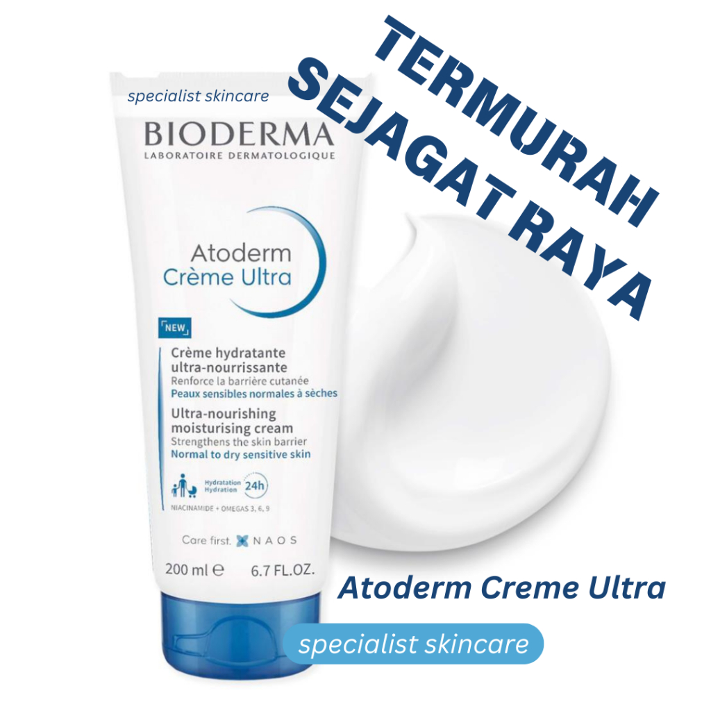 Jual BIODERMA ATODERM CREME ULTRA 200 ML | Shopee Indonesia