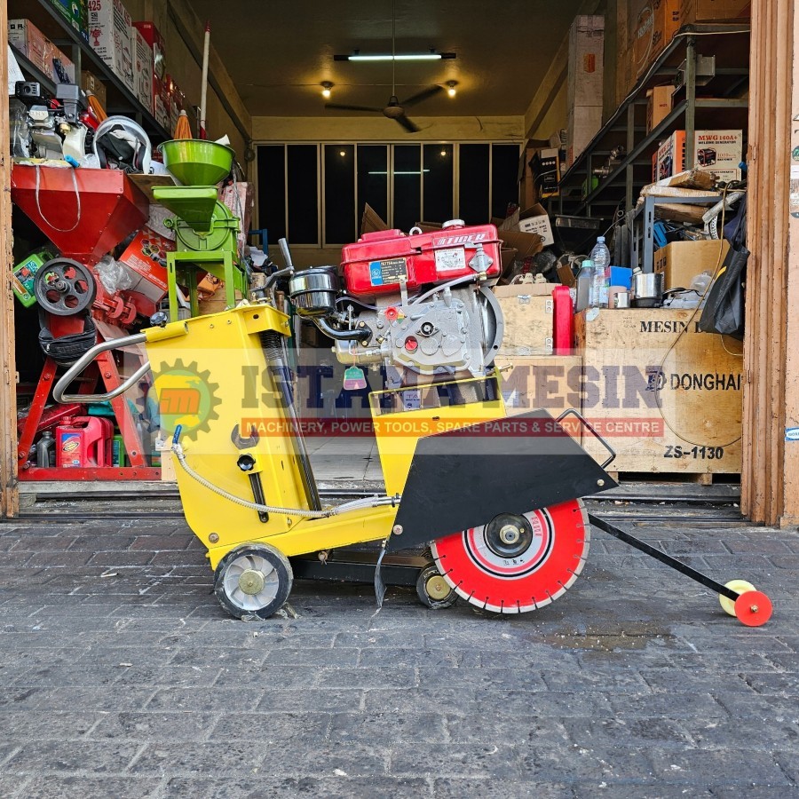 Jual MESIN POTONG ASPAL CONCRETE CUTTER SOLAR COMPLETE MESIN DIESEL ...