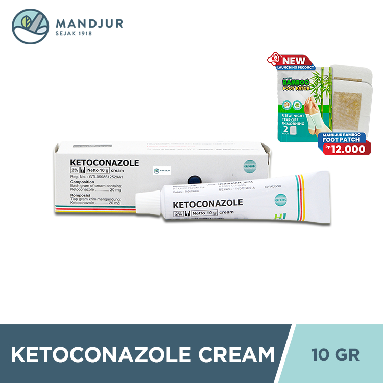 Jual Ketoconazole Cream - Salep Gatal, Panu, Kudis, Kurap, Kutu Air, Eksim | Shopee Indonesia