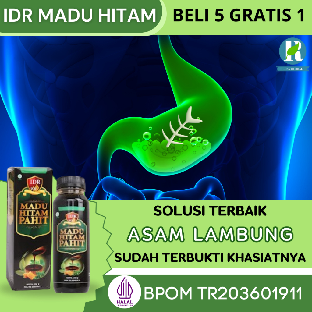 Jual Obat Asam Lambung - IDR Madu Hitam - Testimoni Terbukti 100% ...