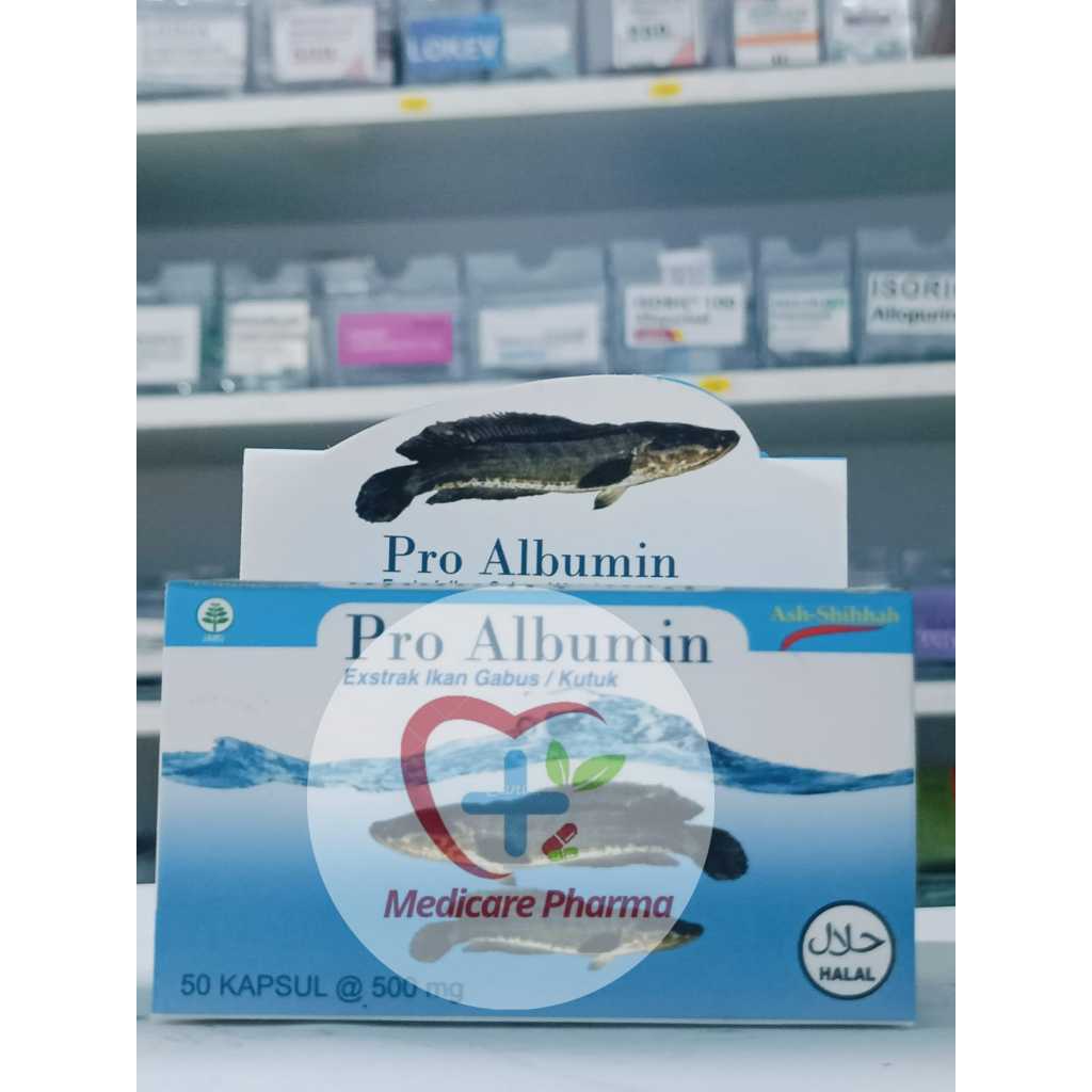 Jual PRO ALBUMIN - Ekstrak Ikan Gabus | Shopee Indonesia