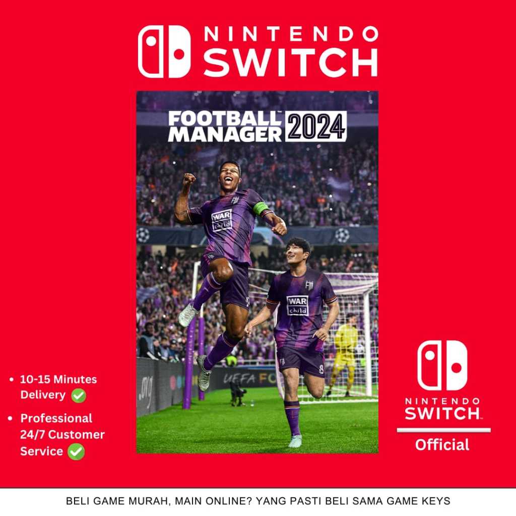 Jual Football Manager 2024 | Nintendo Switch | Shopee Indonesia