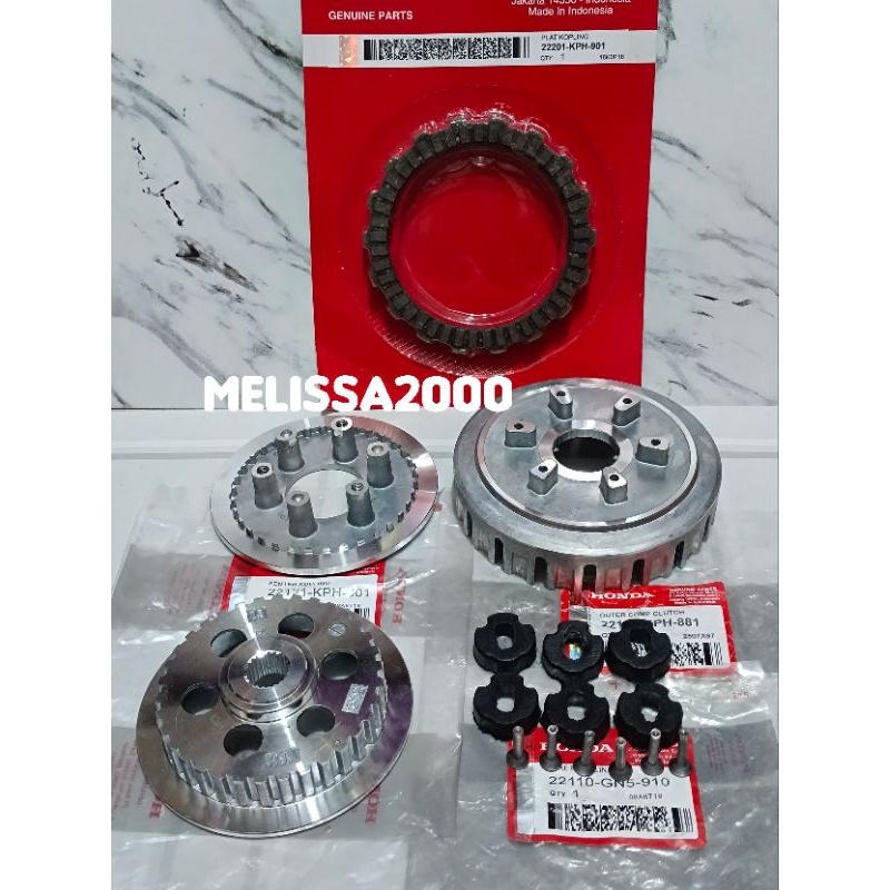 Jual Paket 4aitem Rumah kopling KPH Supra x 125 karbu Kharisma Kirana | Shopee Indonesia