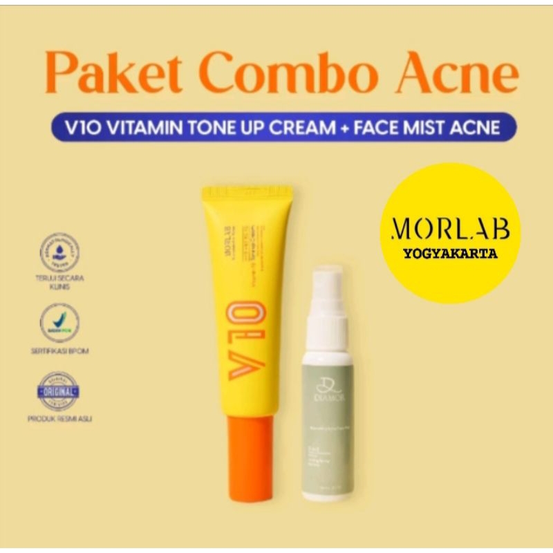 Jual PROMO MORLAB PAKET SUPER COMBO ACNE | Shopee Indonesia