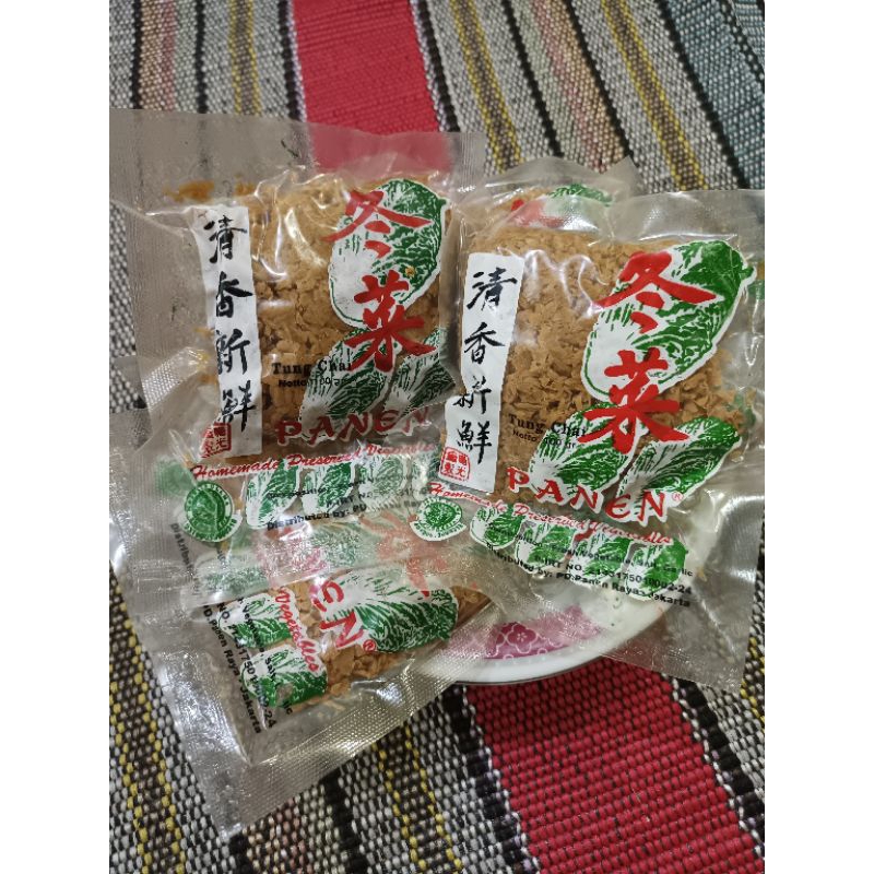 Jual Tung cai/Tong cai cap Panen 100gram,cocok buat campuran telor ...