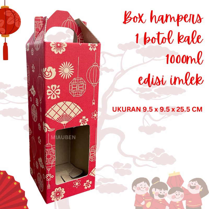 Jual box hampers imlek botol kale 1000ml | Shopee Indonesia
