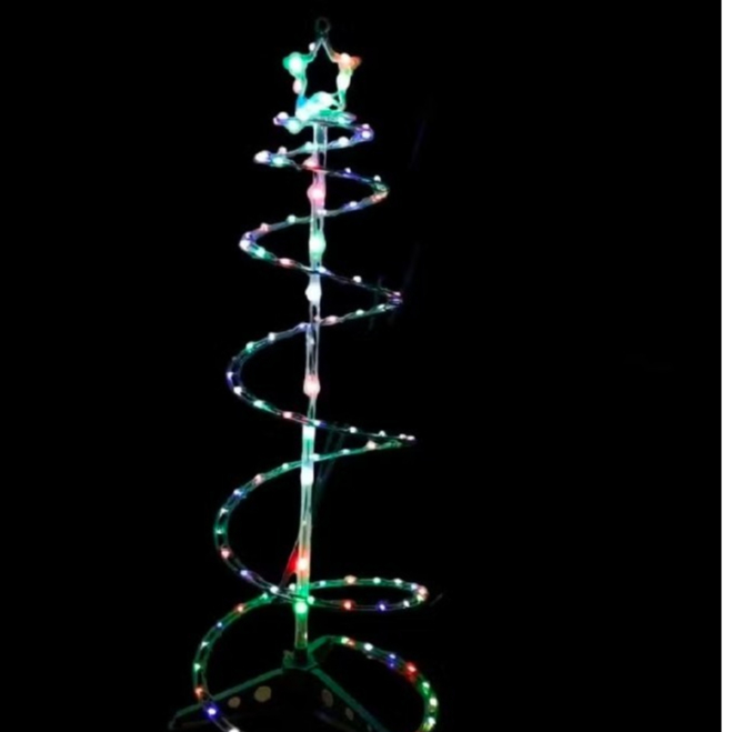 Jual Lampu LED Kedip Pohon Natal Ulir Hiasan Dekorasi Tahun Baru 2025 ...