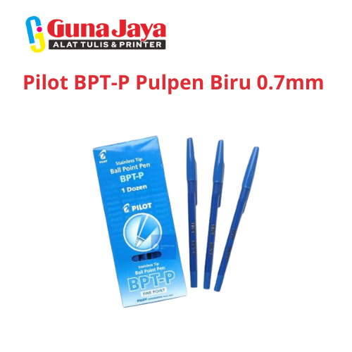 Jual Pilot BPT-P Pulpen Biru 0.7mm - Pulpen Tinta Halus dengan Desain ...