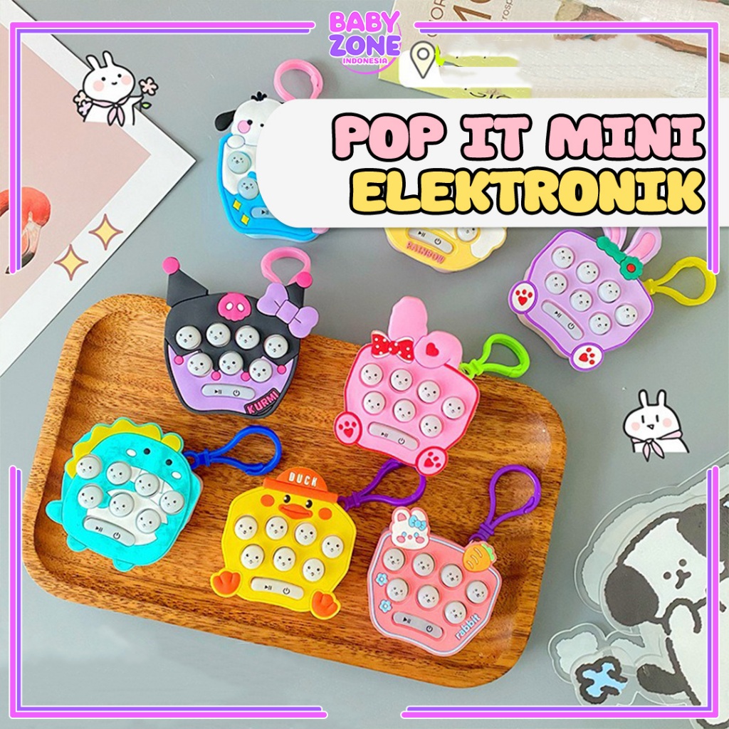 Jual MINI POP IT ELEKTRONIK Mainan Edukasi Anak Squishy Viral Push ...