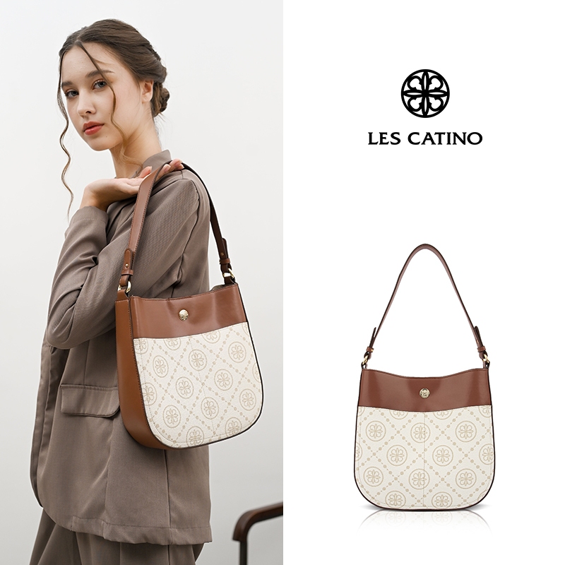 Jual Tas Bahu Les Catino Hema Round Shoulder | Shopee Indonesia
