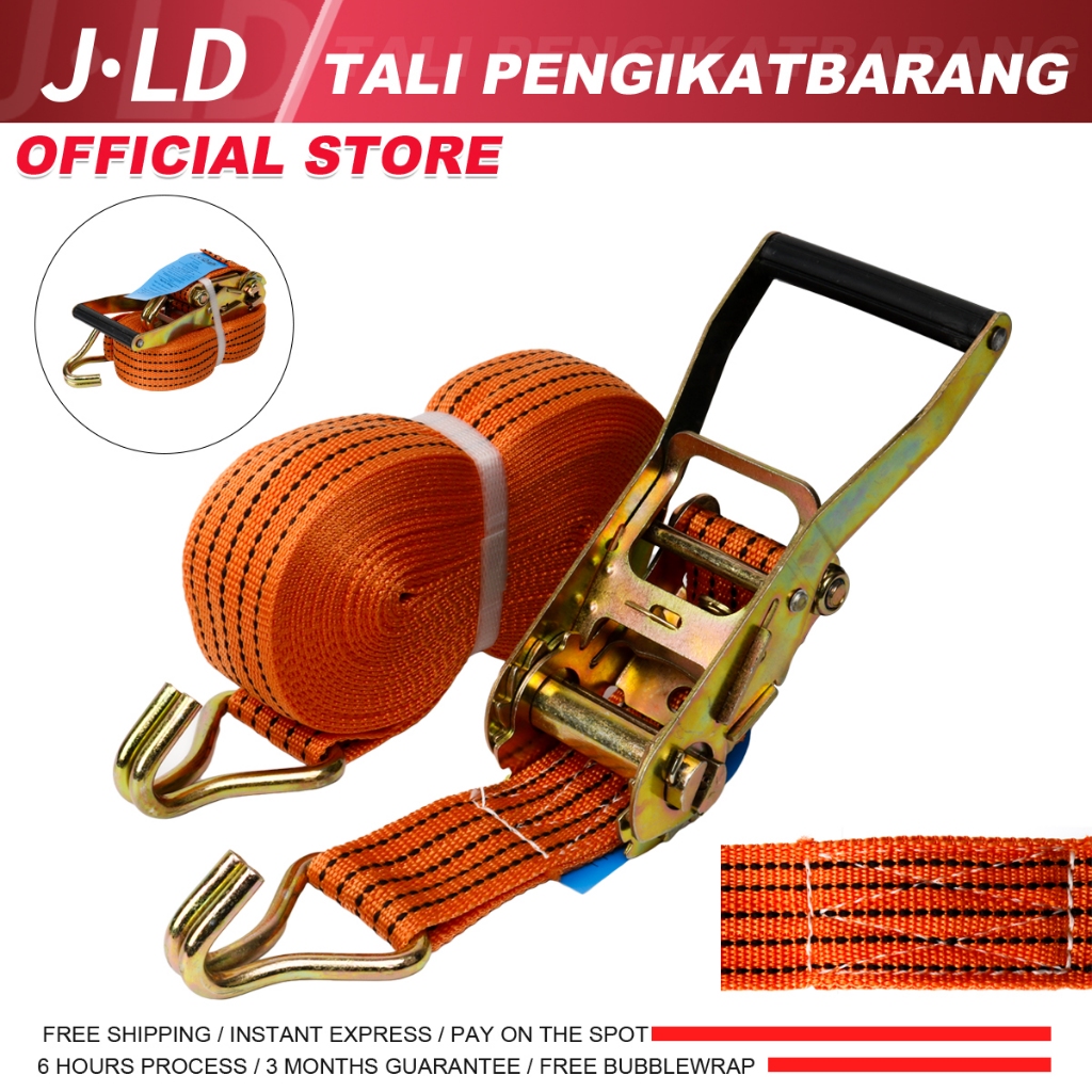Jual JLD Tali Rachet Tie Down - Tali Pengikat Barang - Tali Ikat Barang ...