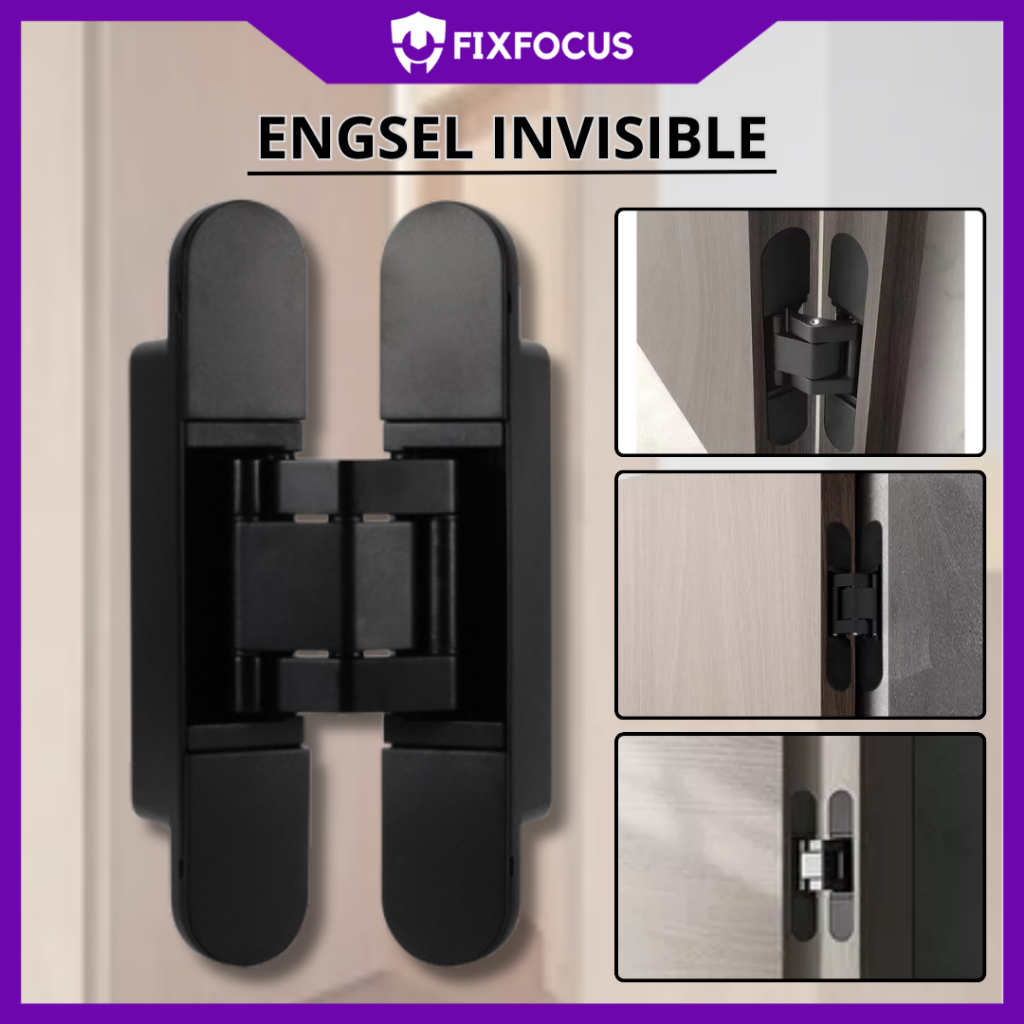 Jual Engsel Pintu Tanam Kamuflase Tersembunyi Invisible Hidden ...