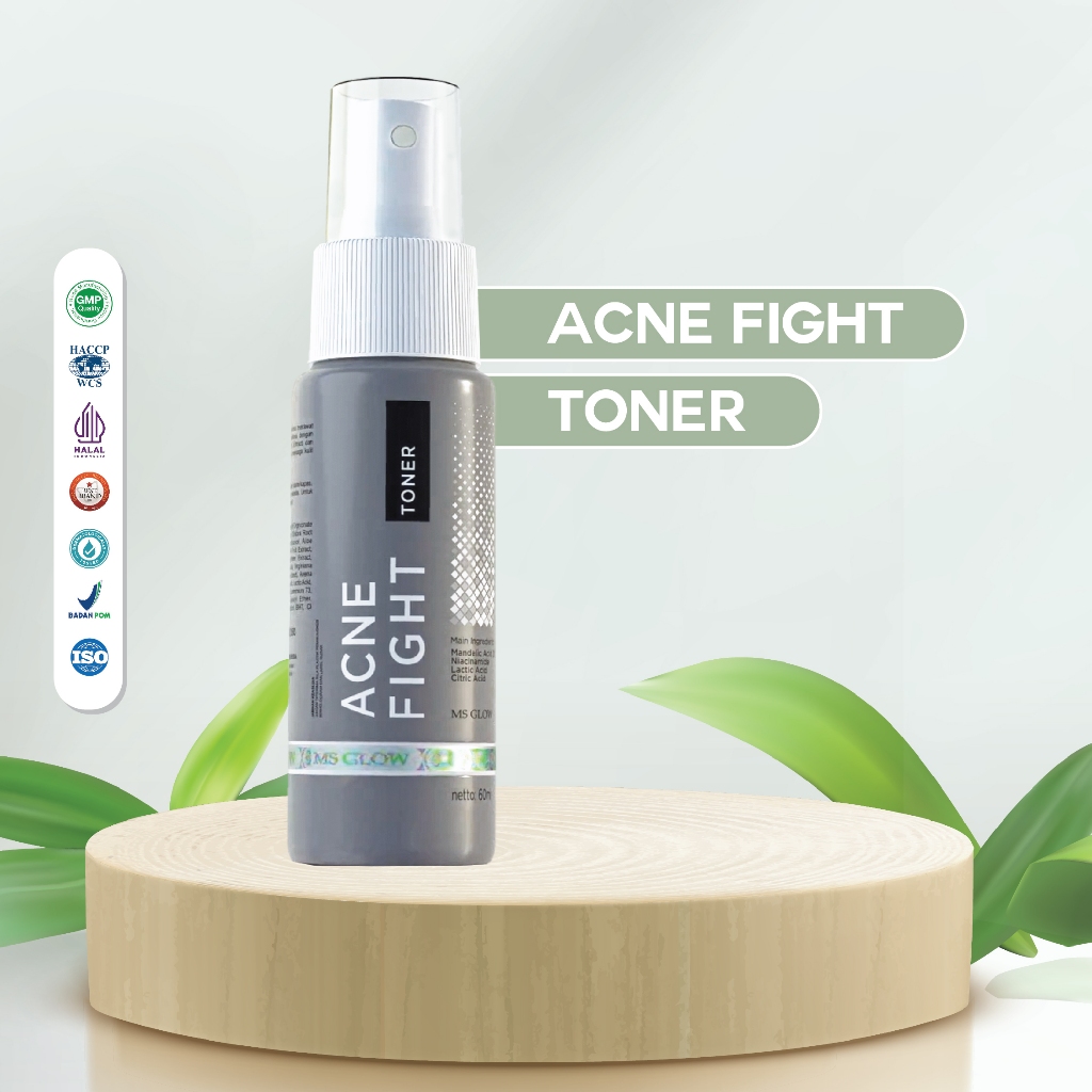 Jual MS GLOW FACE TONER GLOW MAKER & ACNE FIGHT TONER | Shopee Indonesia