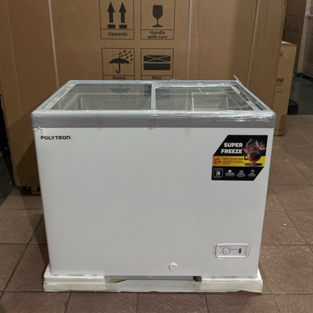 Jual Chest freezer Polytron Sliding kaca 200 ltr PCF-229 PCF229 ...