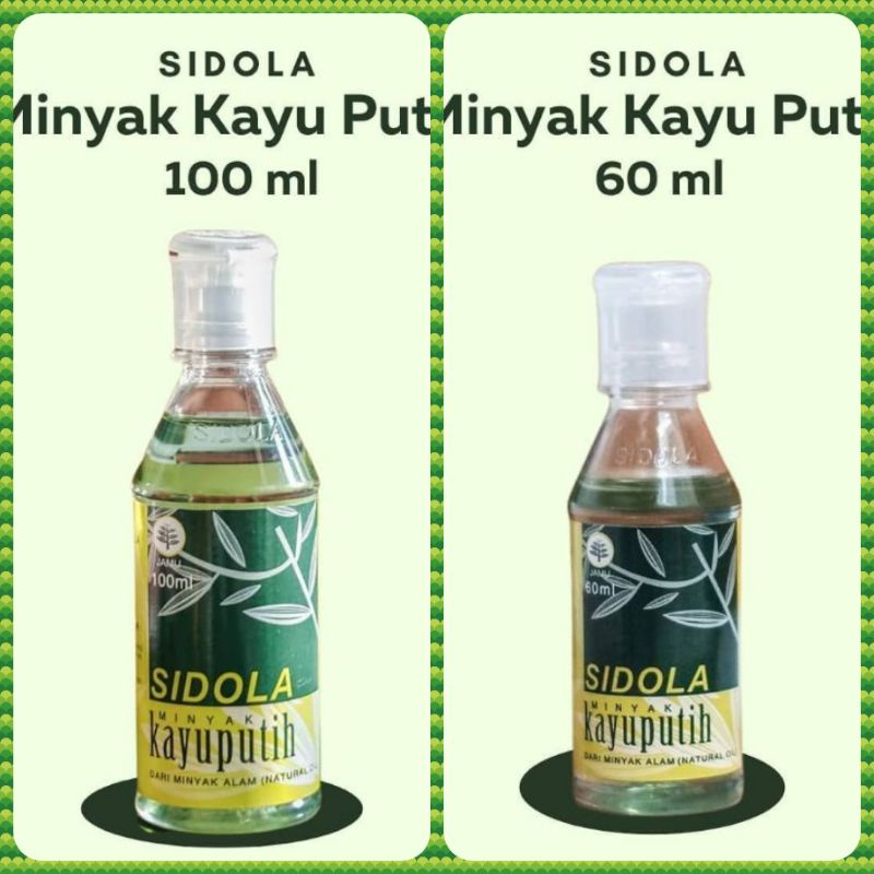 Jual Sidola Minyak Kayu Putih 100ml dan 60ml | Shopee Indonesia