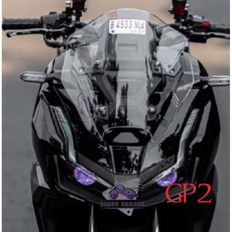 Jual WINDSHIELD HONDA ADV 150/160 TIPE CARBU TARING TEBAL 3mili VISOR ...